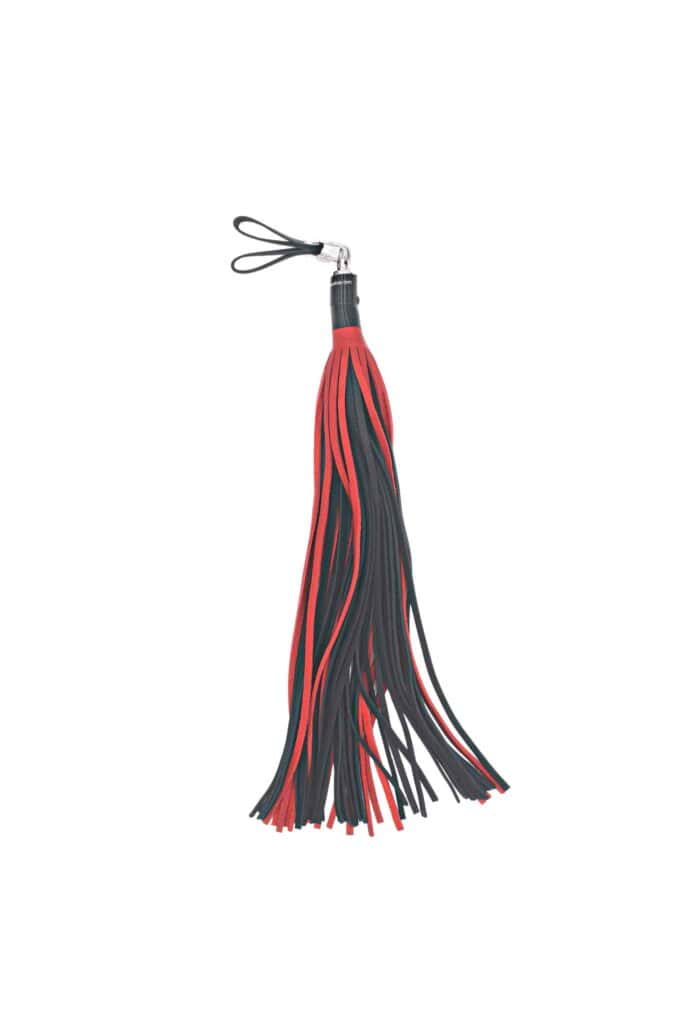 Bull Hide Leather Floggers: 1/4